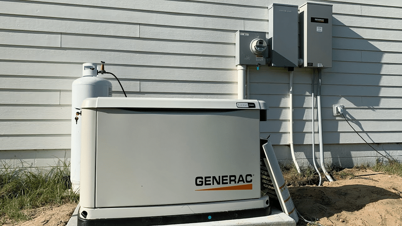 20ft connecting utilities - Caliber Point Home Generators